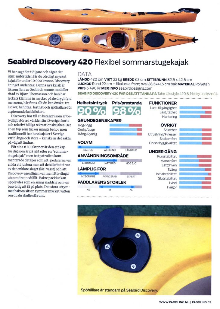 Discovery 430 T - Kajakki-seabird.fi